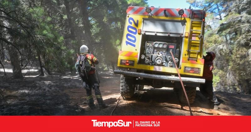 Gran operativo para sofocar los incendios en la cordillera