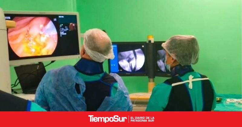 Nueva torre de endoscopía para el Hospital de Rawson