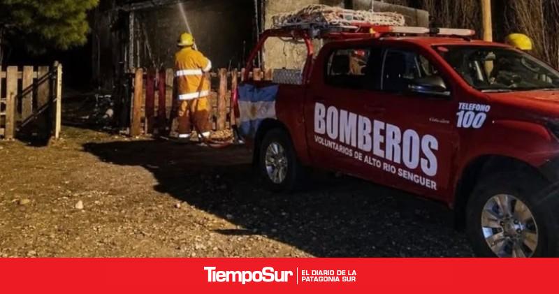 Le incendiaron la casa al familiar de un intendente de Chubut
