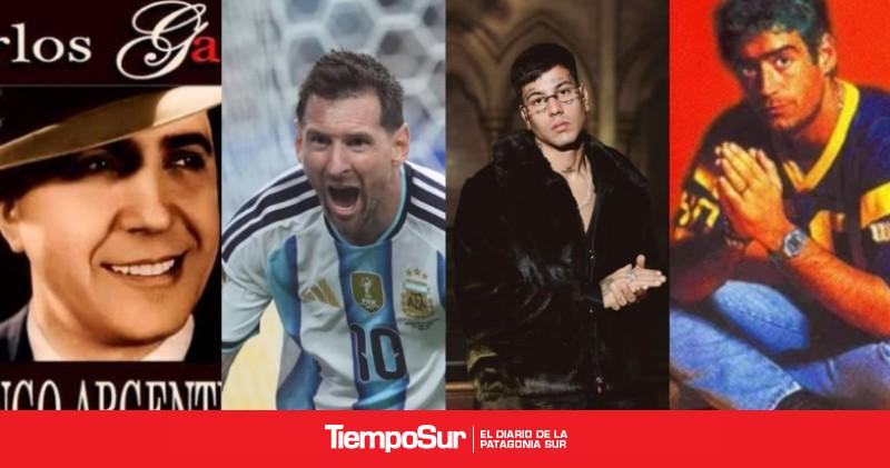 El dato que une a Messi, Riquelme, Duki, Gardel, Fangio y Rodrigo